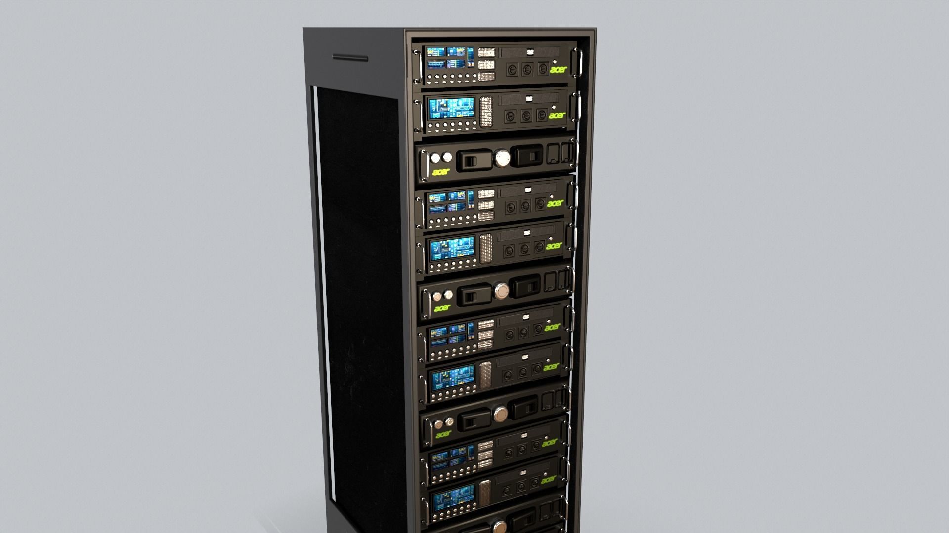 3D model Sci Fi Server Computer VR / AR / low-poly | CGTrader