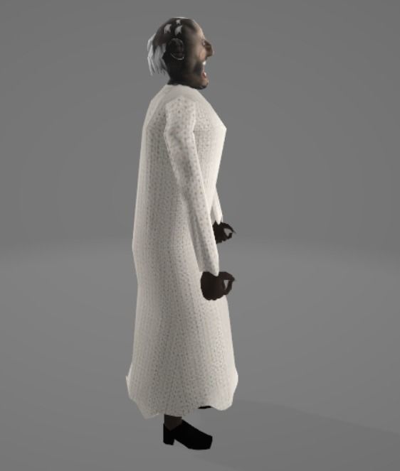 3D model Horror Grandma Scary Granny model VR / AR / low-poly | CGTrader