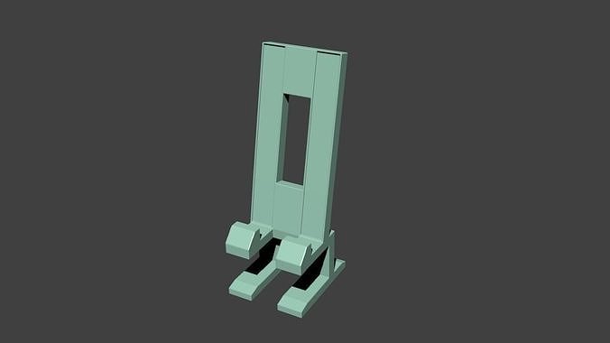 Base for smartphone 3D model 3D printable | CGTrader