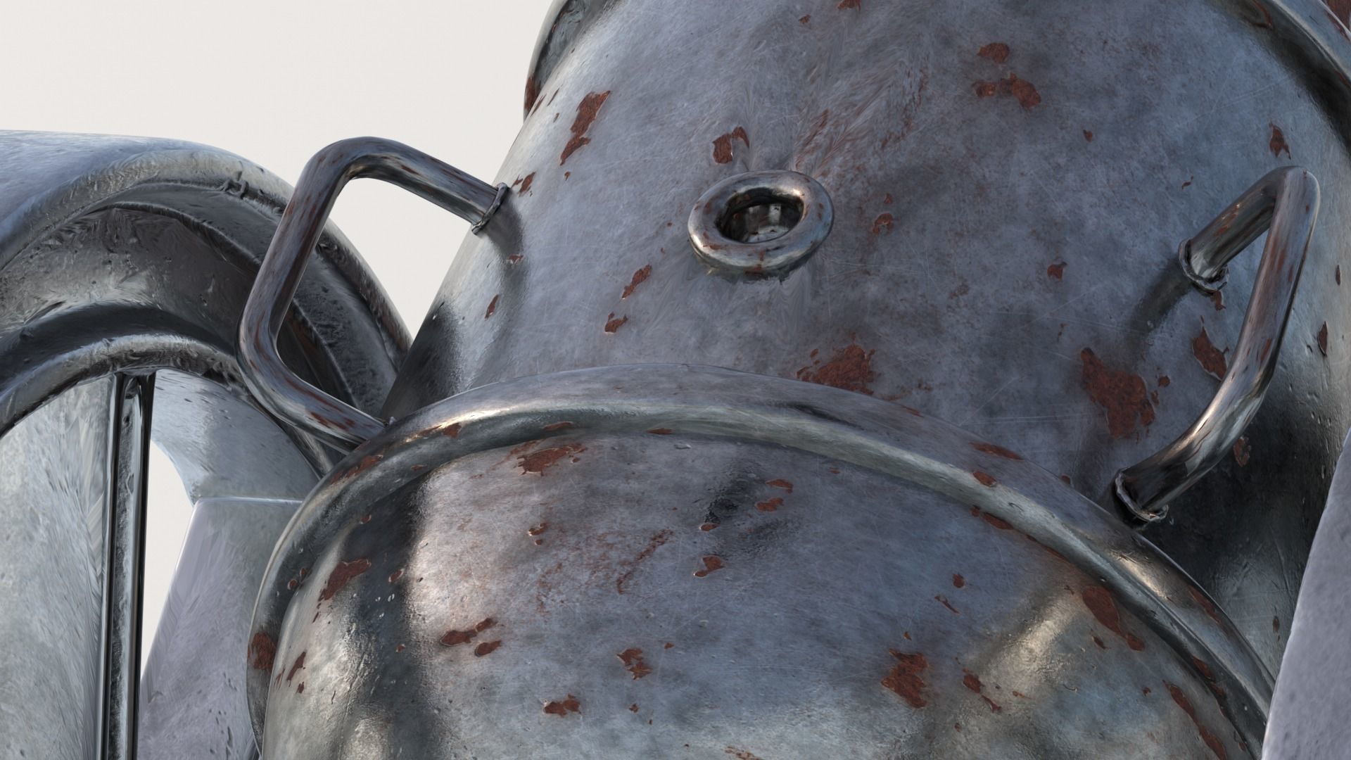 Old Rusty Cannon weaponry 3D model | CGTrader