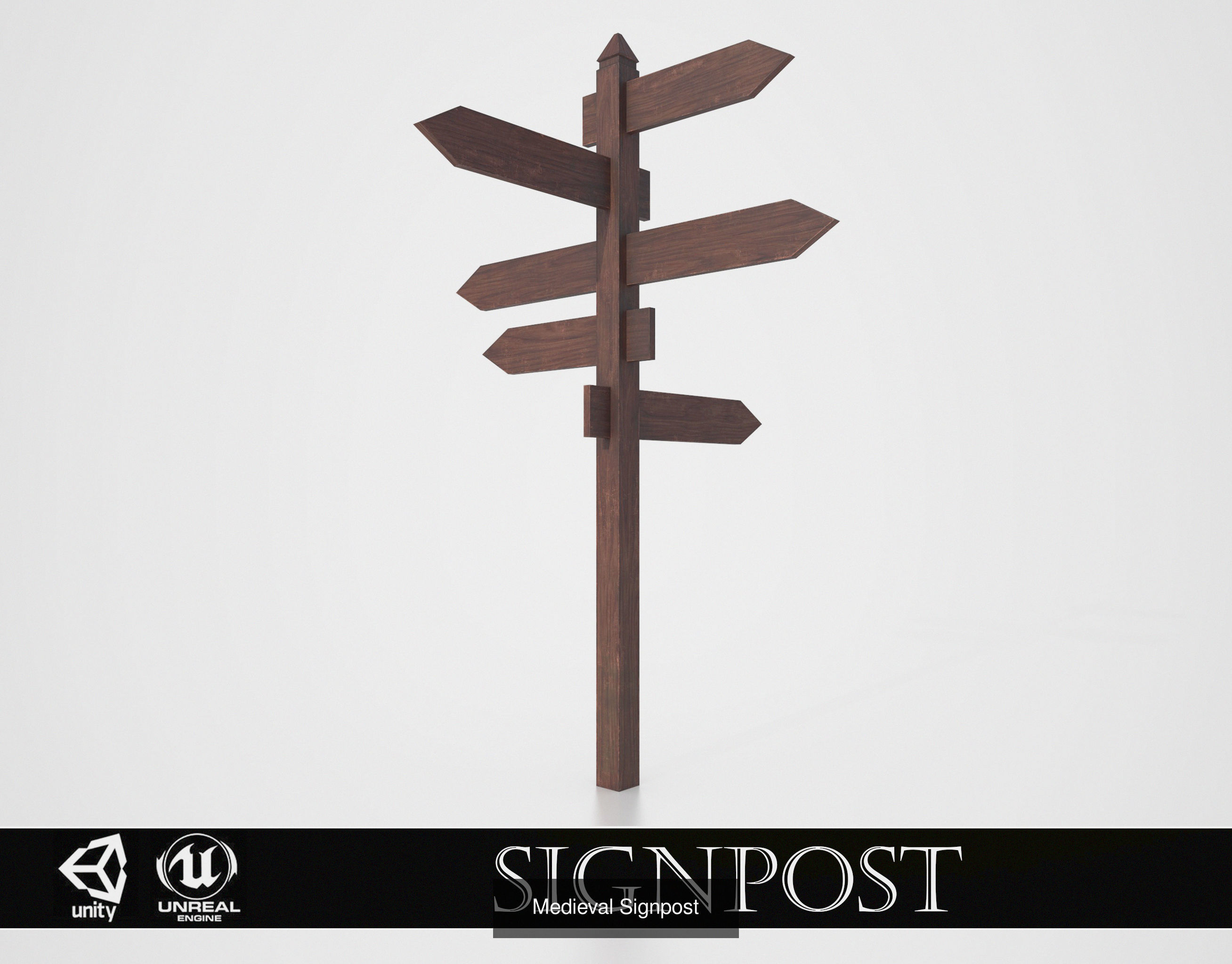 Medieval Street Signs 3D Model Collection | CGTrader