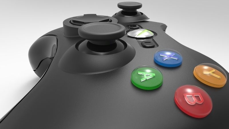 Xbox controller 3D model | CGTrader