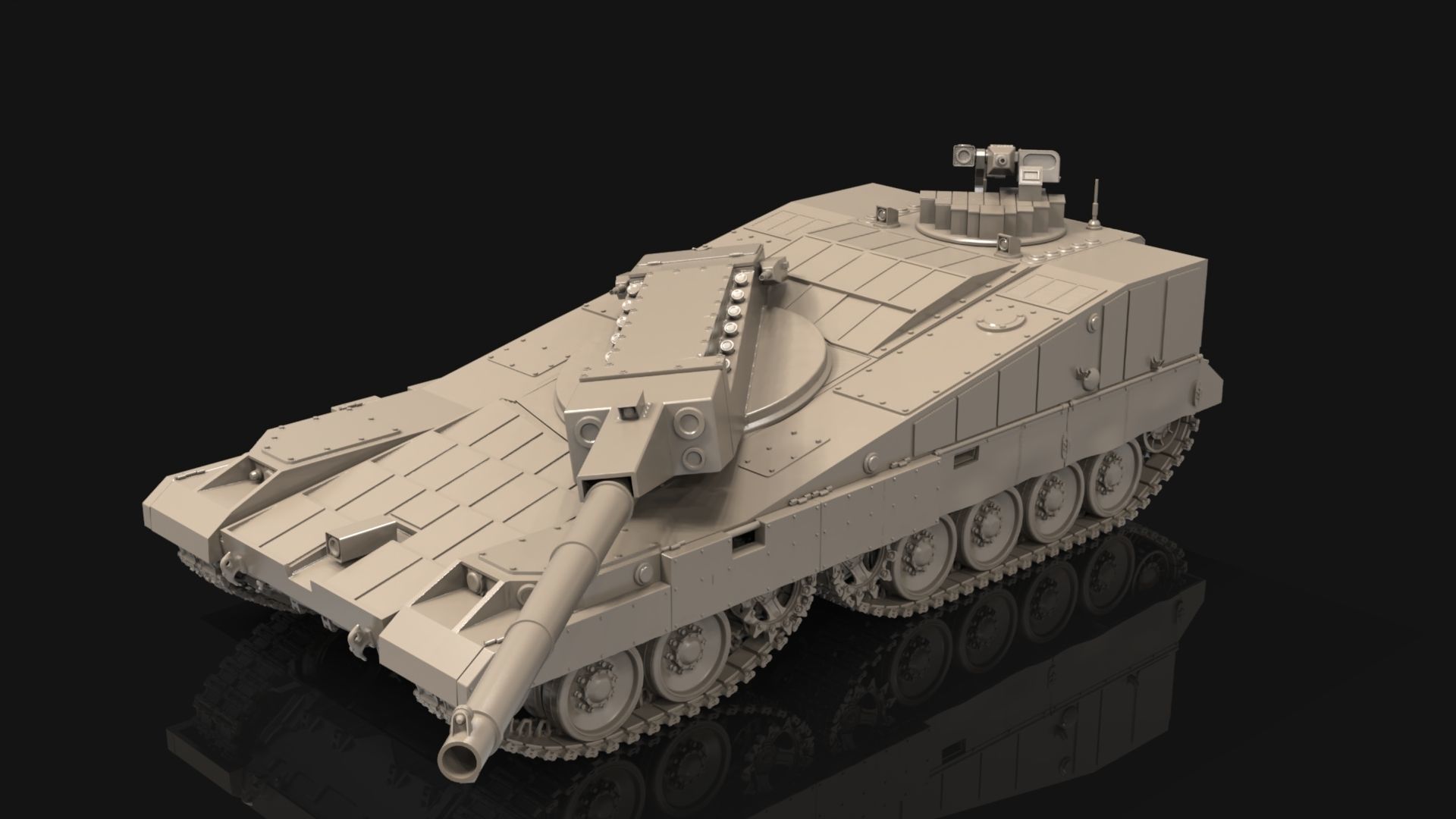 Object 490 1 35 SCALE 3D print model 3D model 3D printable | CGTrader