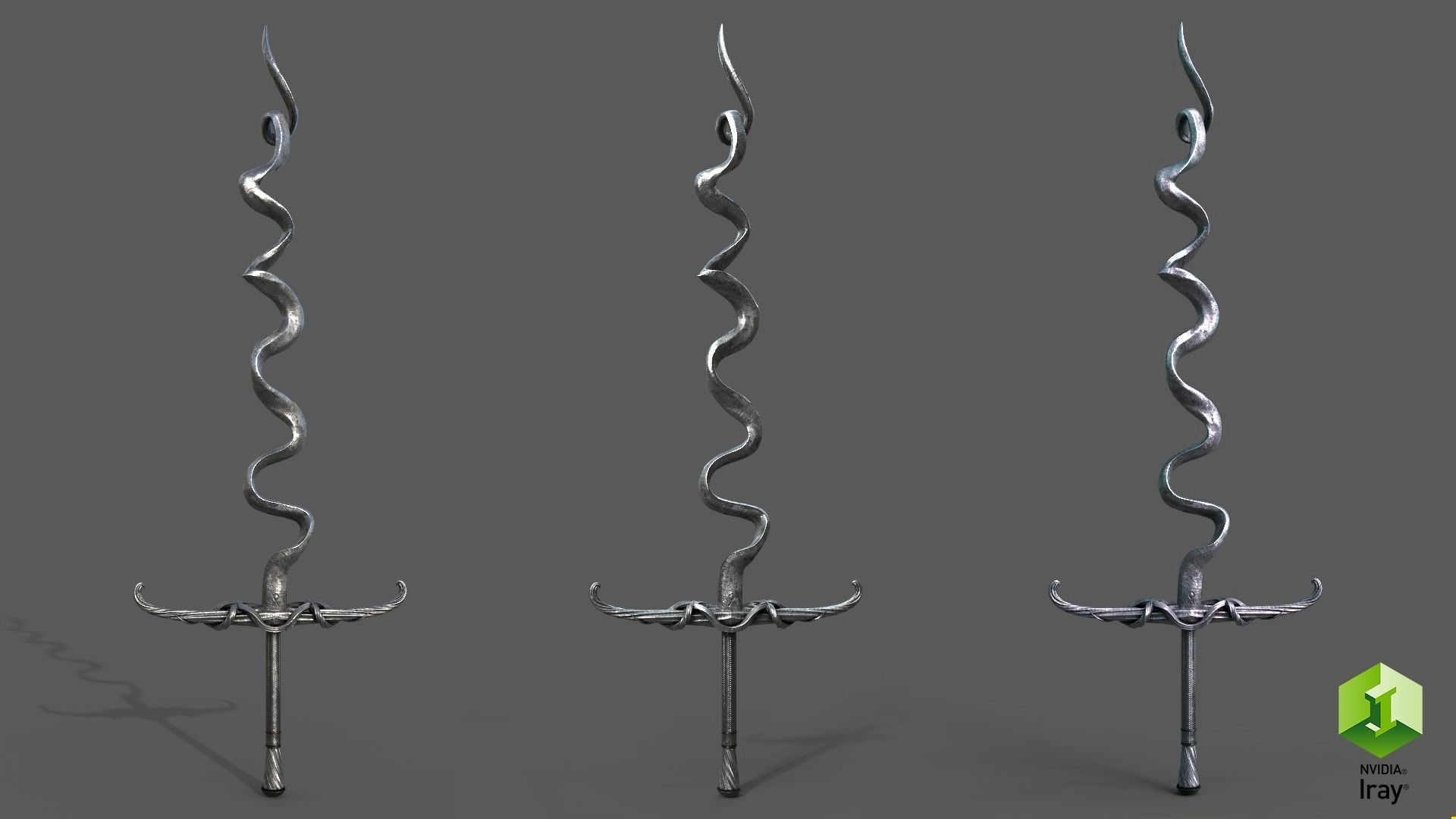 3D model Distorted Bloody Sword VR / AR / low-poly | CGTrader