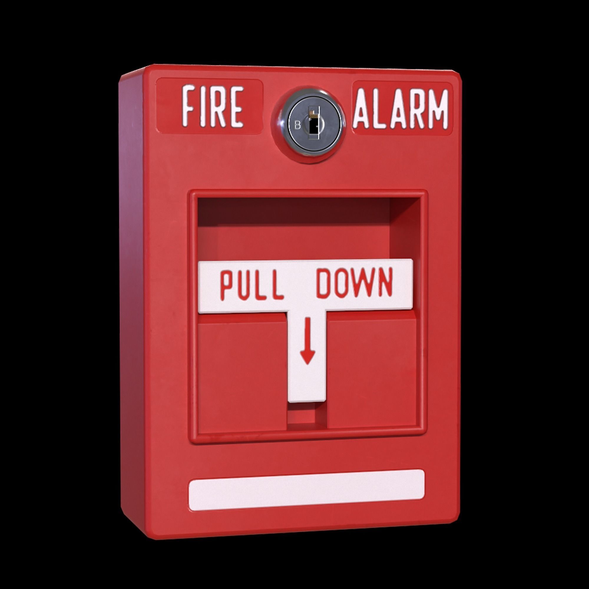 3D model Fire Alarm VR / AR / low-poly | CGTrader