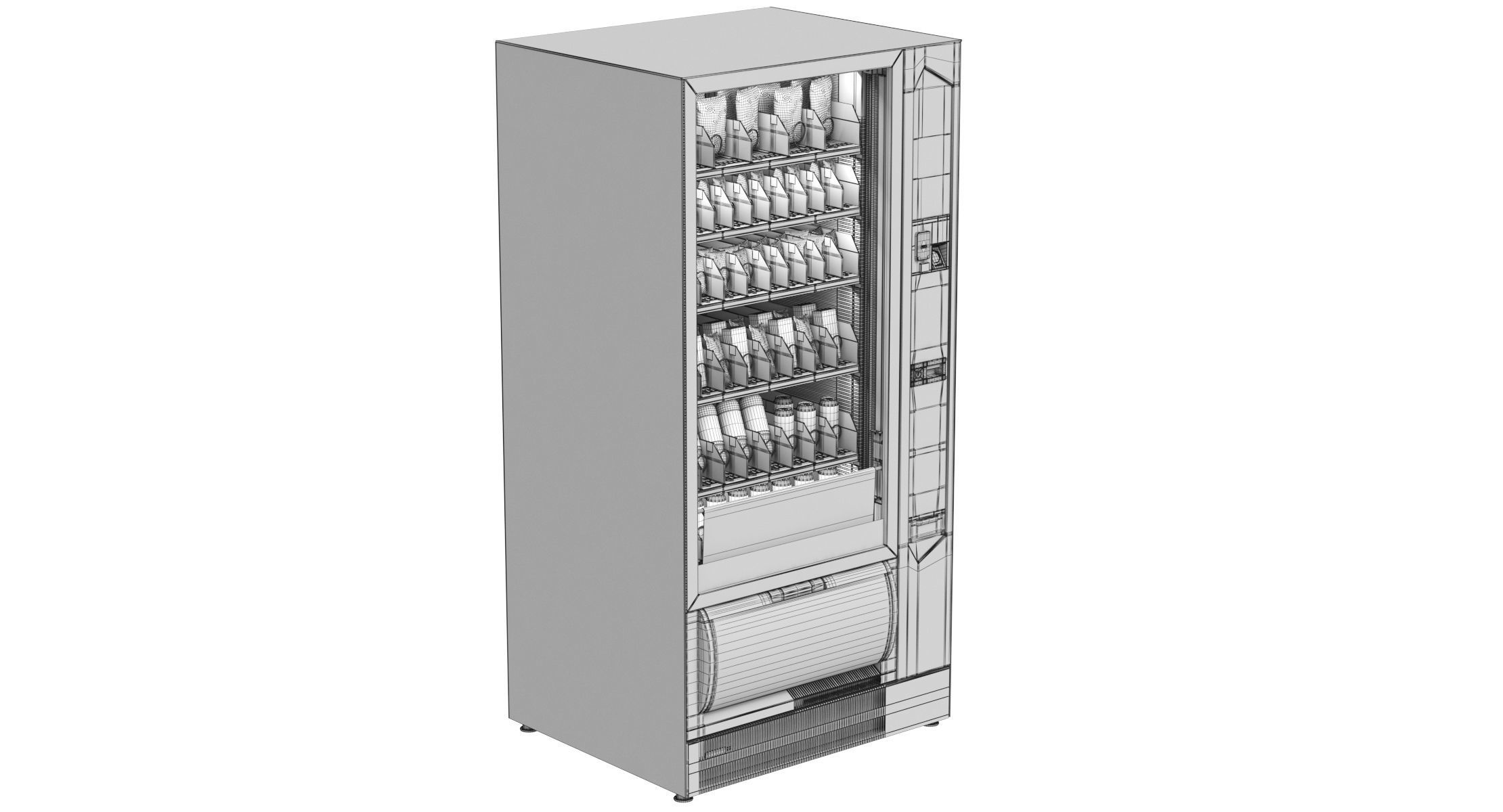 Necta Orchestra Touch Vending Machine 3D model | CGTrader