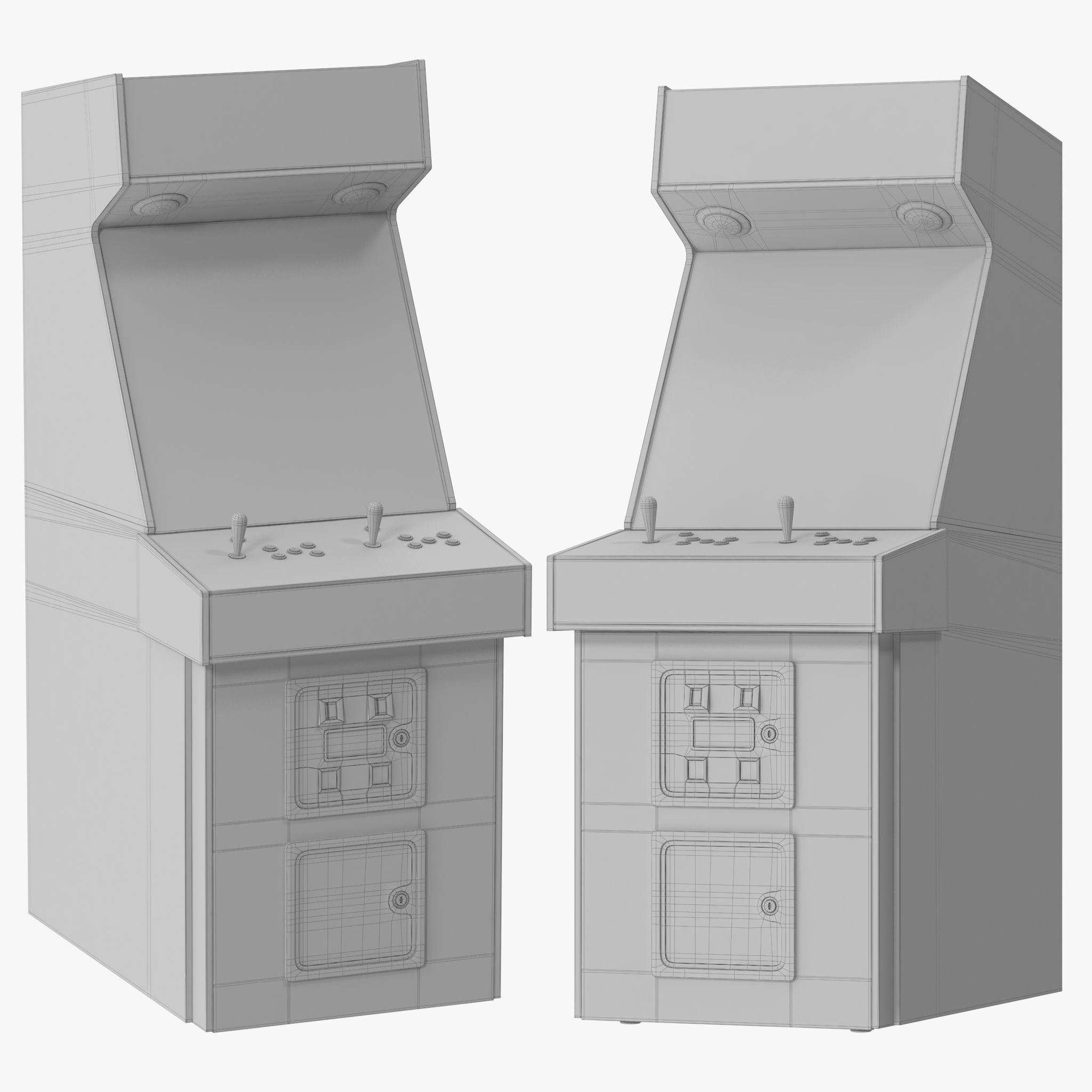Mortal Kombat Arcade Game 3D model | CGTrader