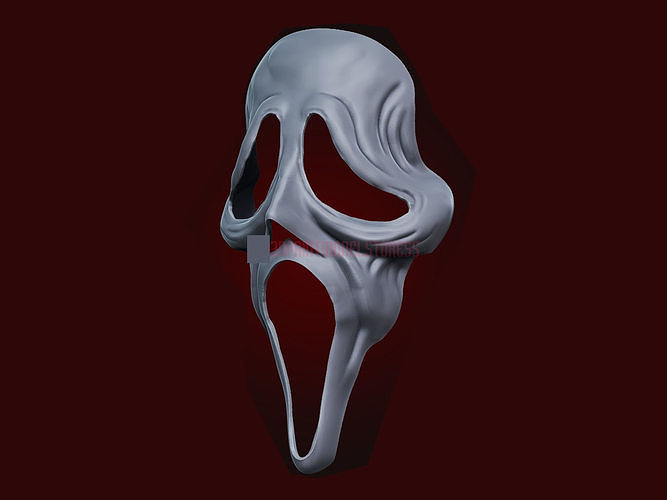 Dead by Daylight - The Ghost Face Halloween Cosplay Mask 3D model 3D ...