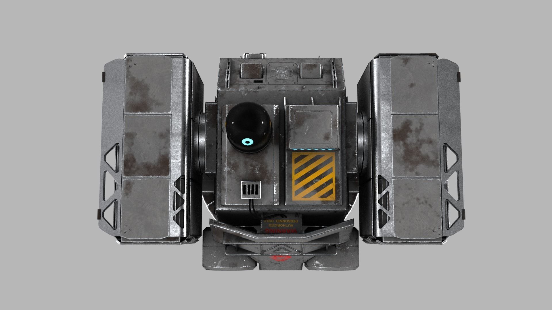 3D model Sci-fi Turret Rocket Launcher VR / AR / low-poly | CGTrader