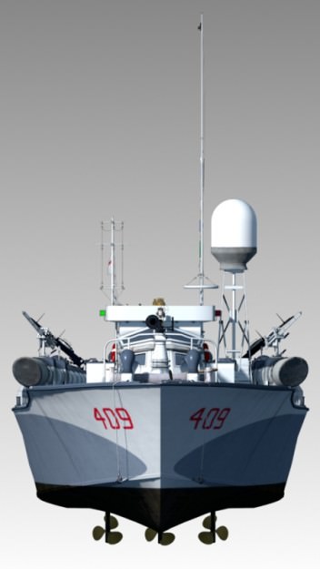 Vosper MTB 3D model | CGTrader