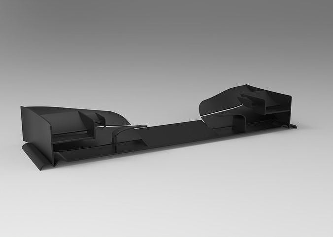 Front Wing - Red Bull RB6 3D model 3D printable | CGTrader