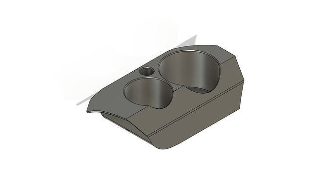 Skoda Octavia mk1 Cup and Beverage holder 3D model 3D printable | CGTrader