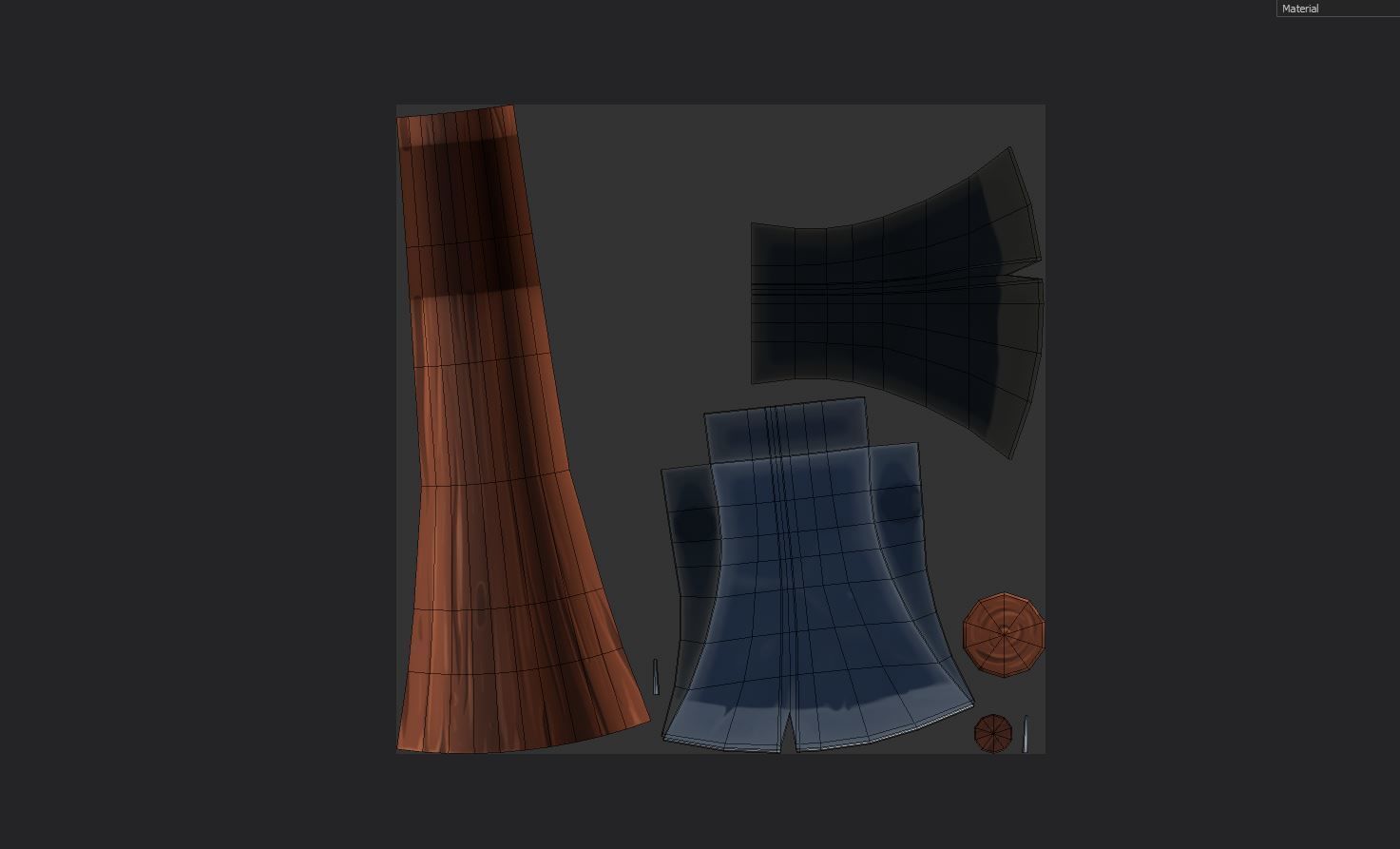 3D model Stylised Ax VR / AR / low-poly | CGTrader