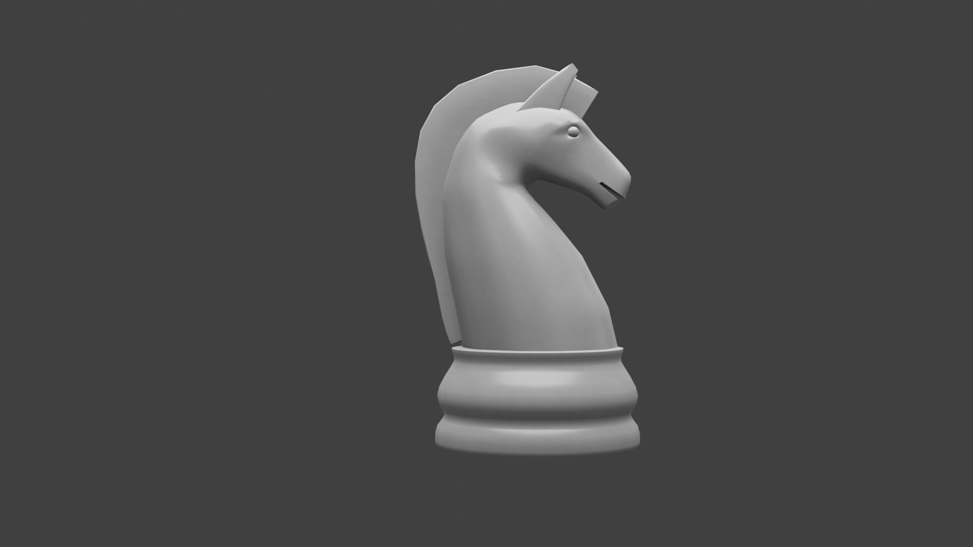 Chess Knight free VR / AR / low-poly 3D model | CGTrader