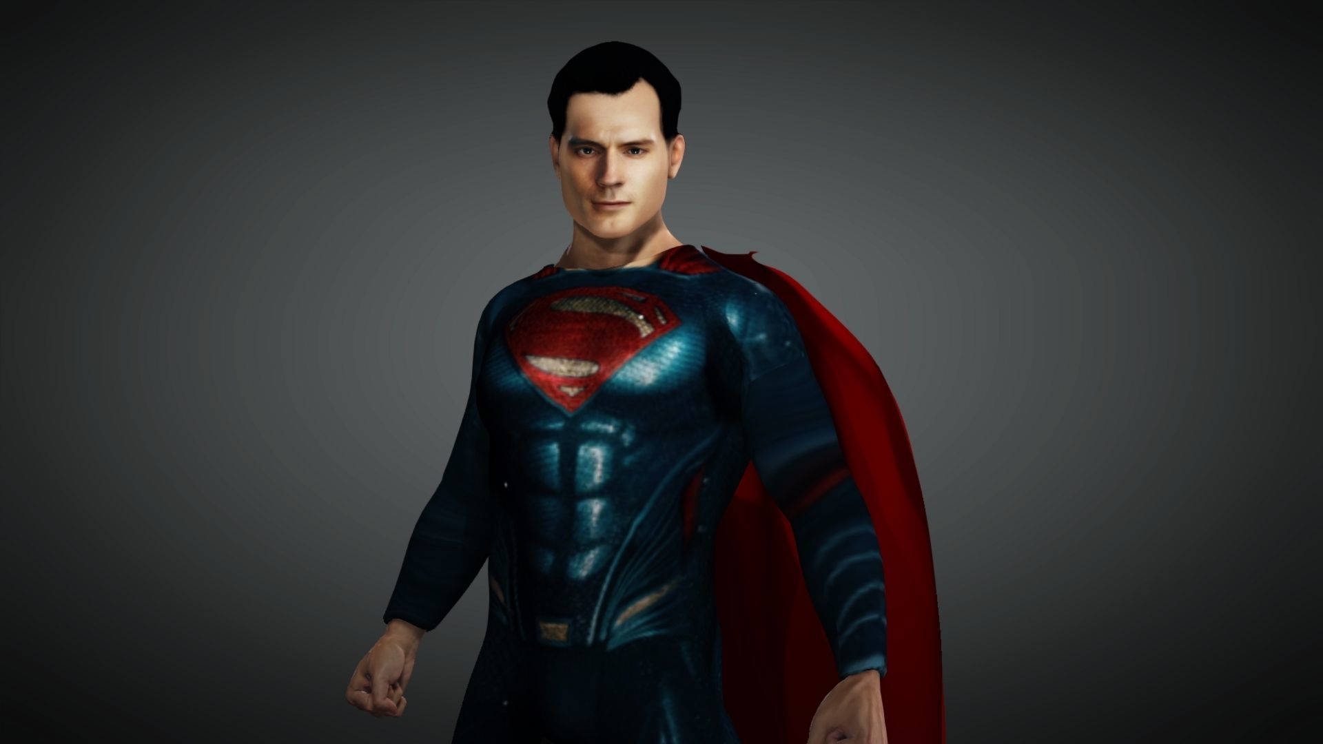 3D model Superman VR / AR / low-poly | CGTrader