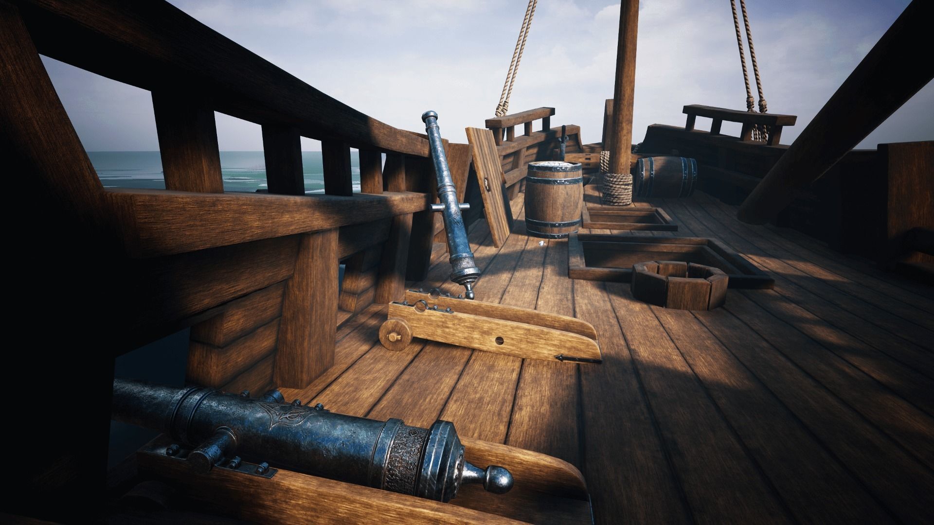 3D model Herring Buss Ship VR / AR / low-poly | CGTrader