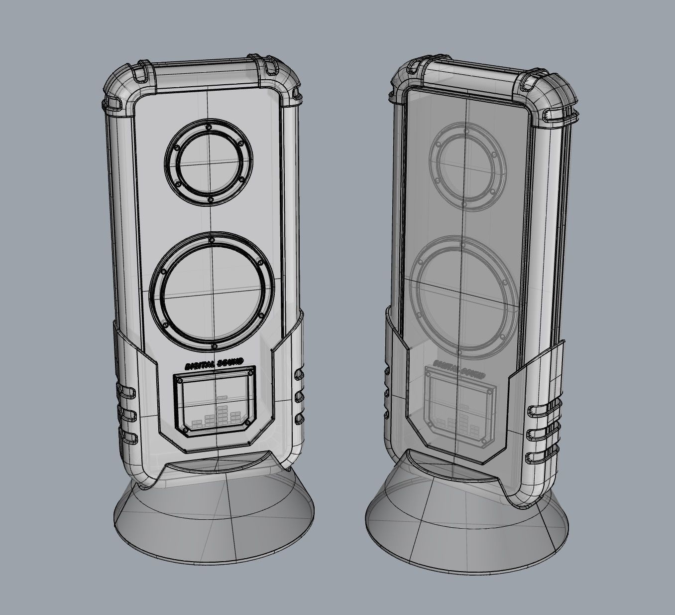 Bluetooth Speaker Design 3D Modeling 3D model 3D printable | CGTrader