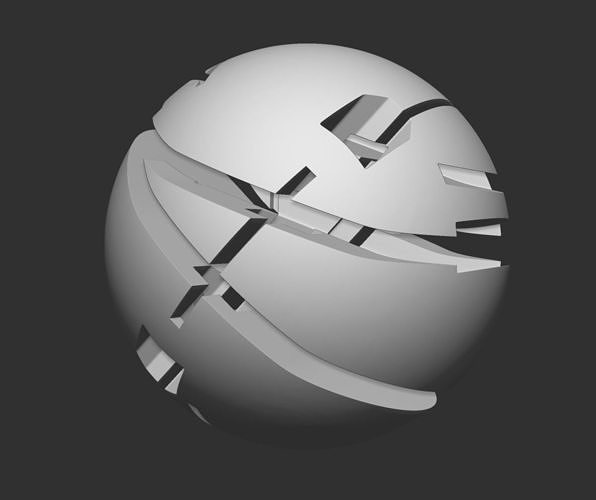 Free Scifi Ball - 3D High Poly free 3D model | CGTrader