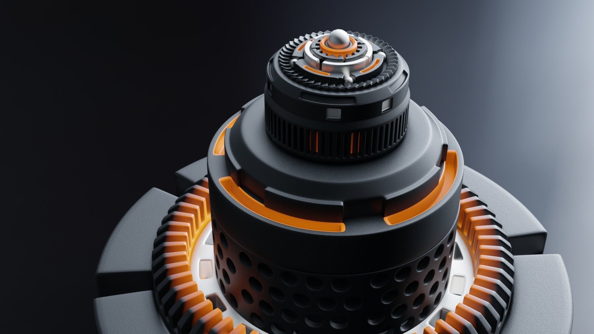 Reactor core 3D model 3D printable | CGTrader