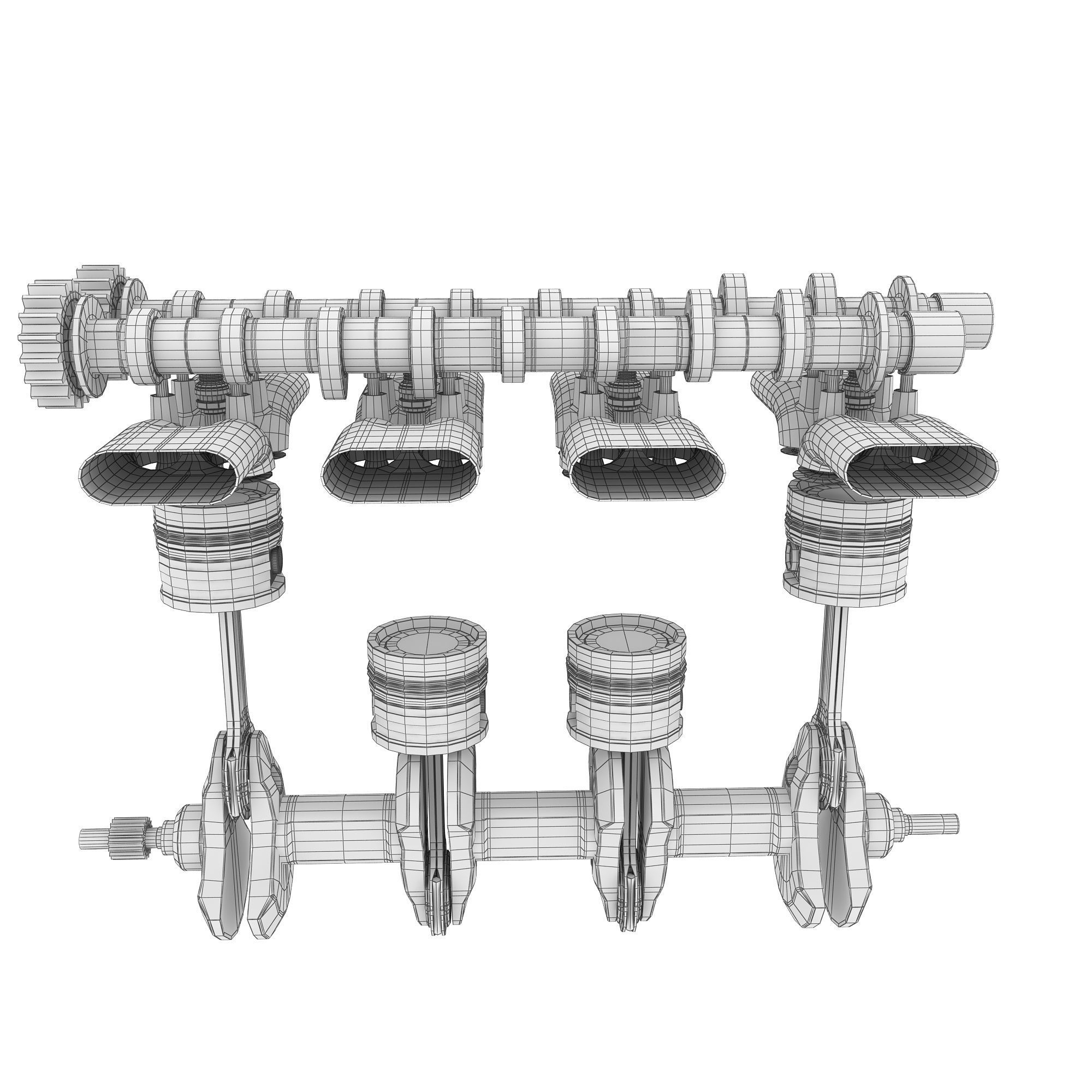 Engine work 3D model | CGTrader