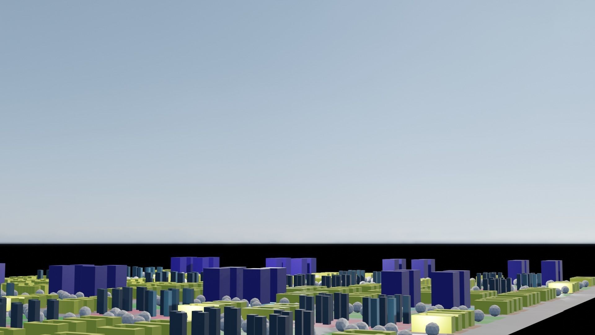 A Neighbourhood Plan 3D model | CGTrader