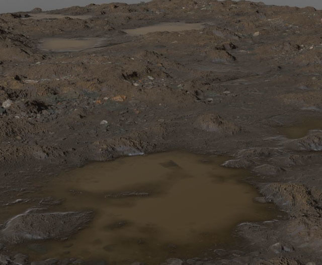 Wet and muddy ground materia Texture | CGTrader