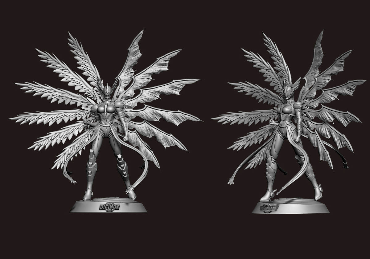 Digimon Mastemon STL 3D model 3D printable | CGTrader