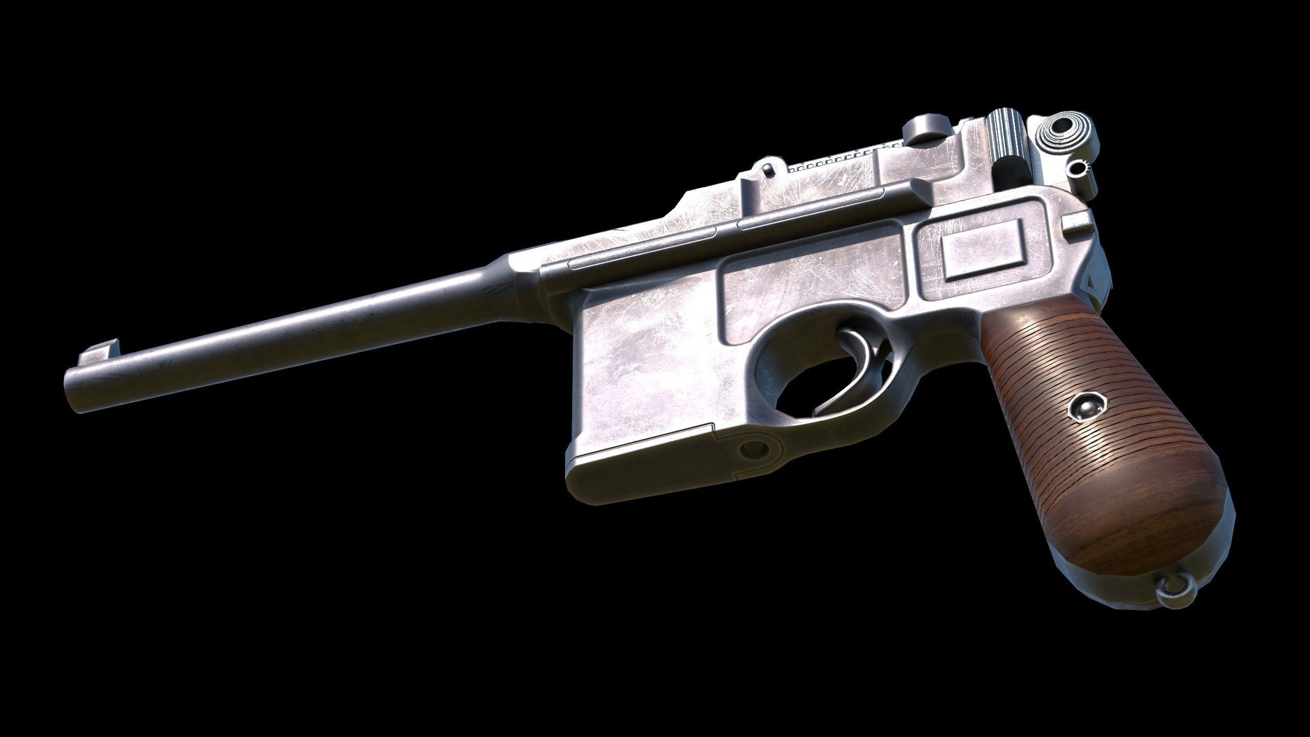 C96 Pistol 3D model | CGTrader