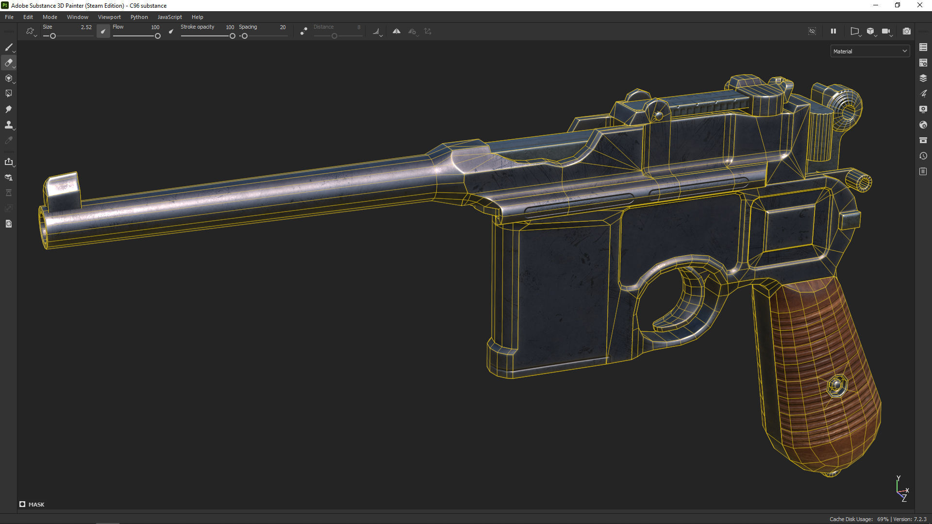 C96 Pistol 3D model | CGTrader