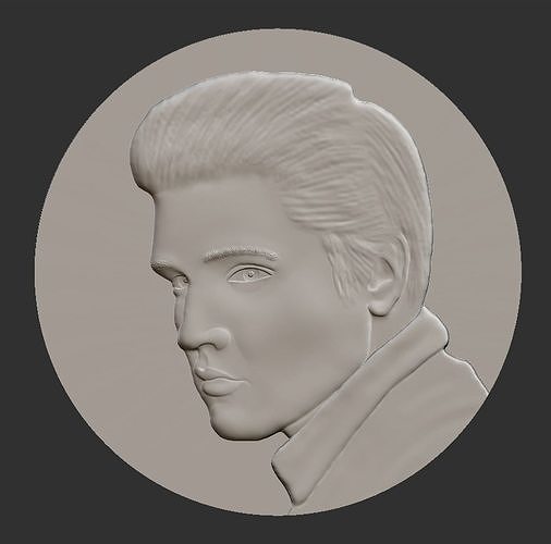 Elvis Presley 3D model 3D printable | CGTrader
