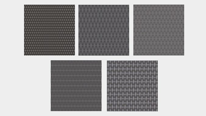 Texture 5 tileable Wicker textures pack VR / AR / low-poly | CGTrader