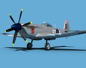 Animated Spitfire 3D Models | CGTrader