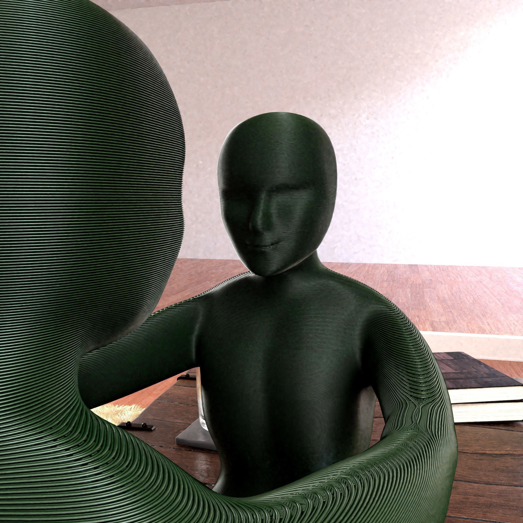 Two humans connecting 3D model 3D printable | CGTrader