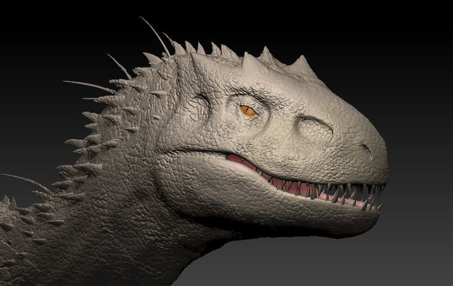 Indominus rex 3D model animated rigged | CGTrader