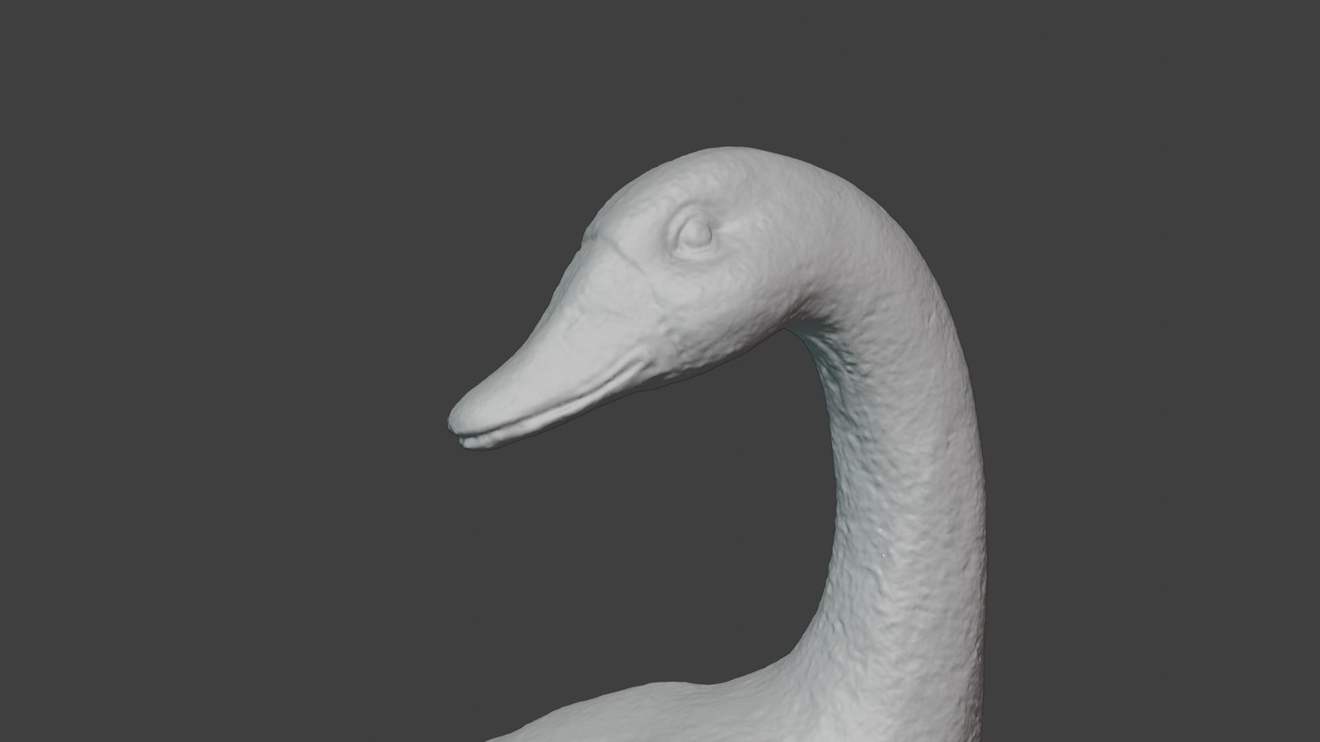 Garden goose 3D model 3D printable | CGTrader