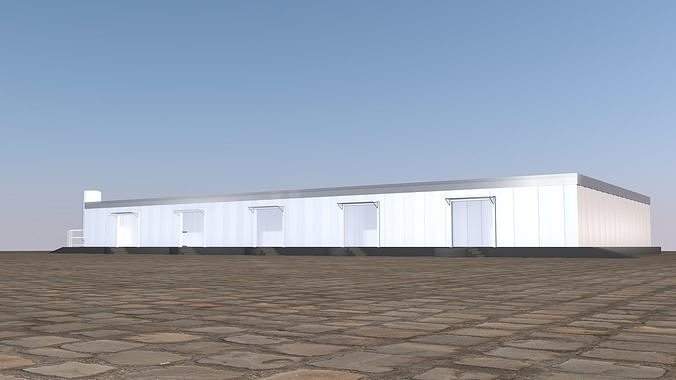 Cold storage free VR / AR / low-poly 3D model | CGTrader