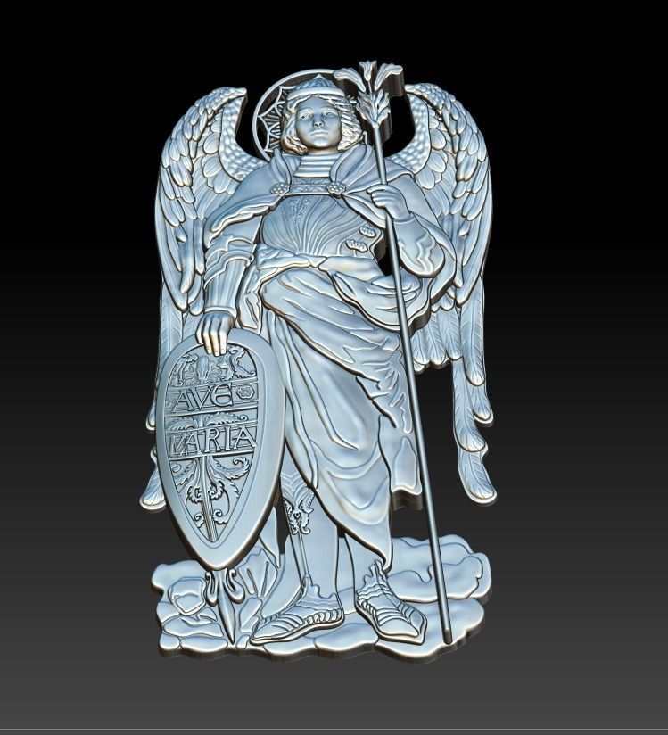 AVE MARIA 3D model 3D printable | CGTrader