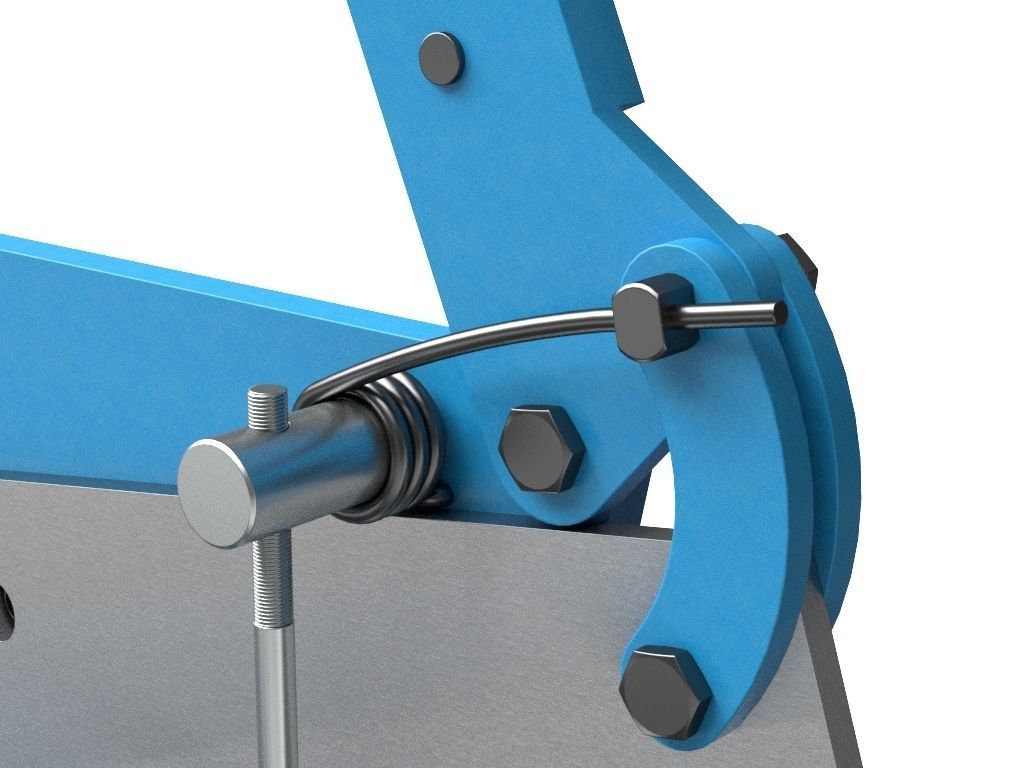 Hand Lever Shear 3D model | CGTrader