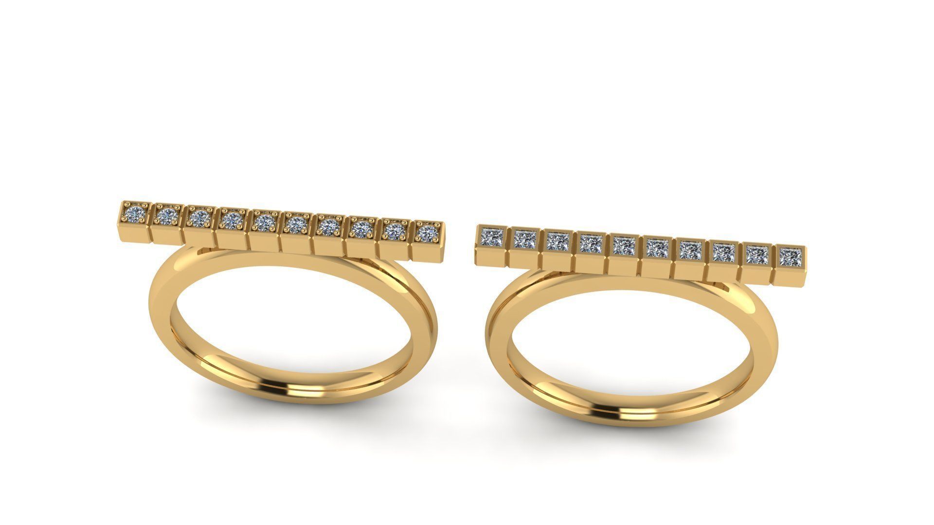 CHOPARD RING custom 3D model 3D printable | CGTrader