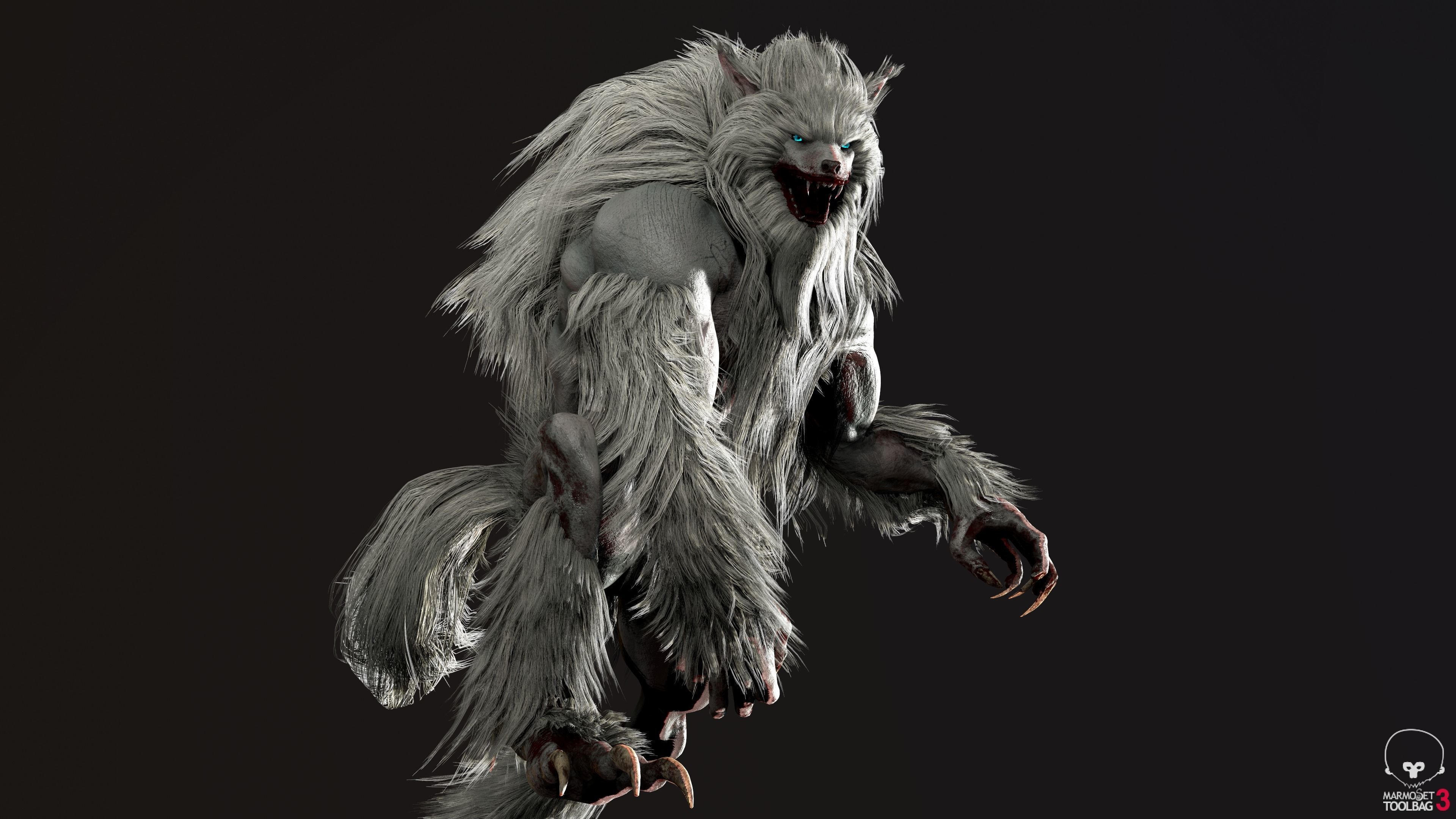3D model Wolfman - Game Ready VR / AR / low-poly | CGTrader