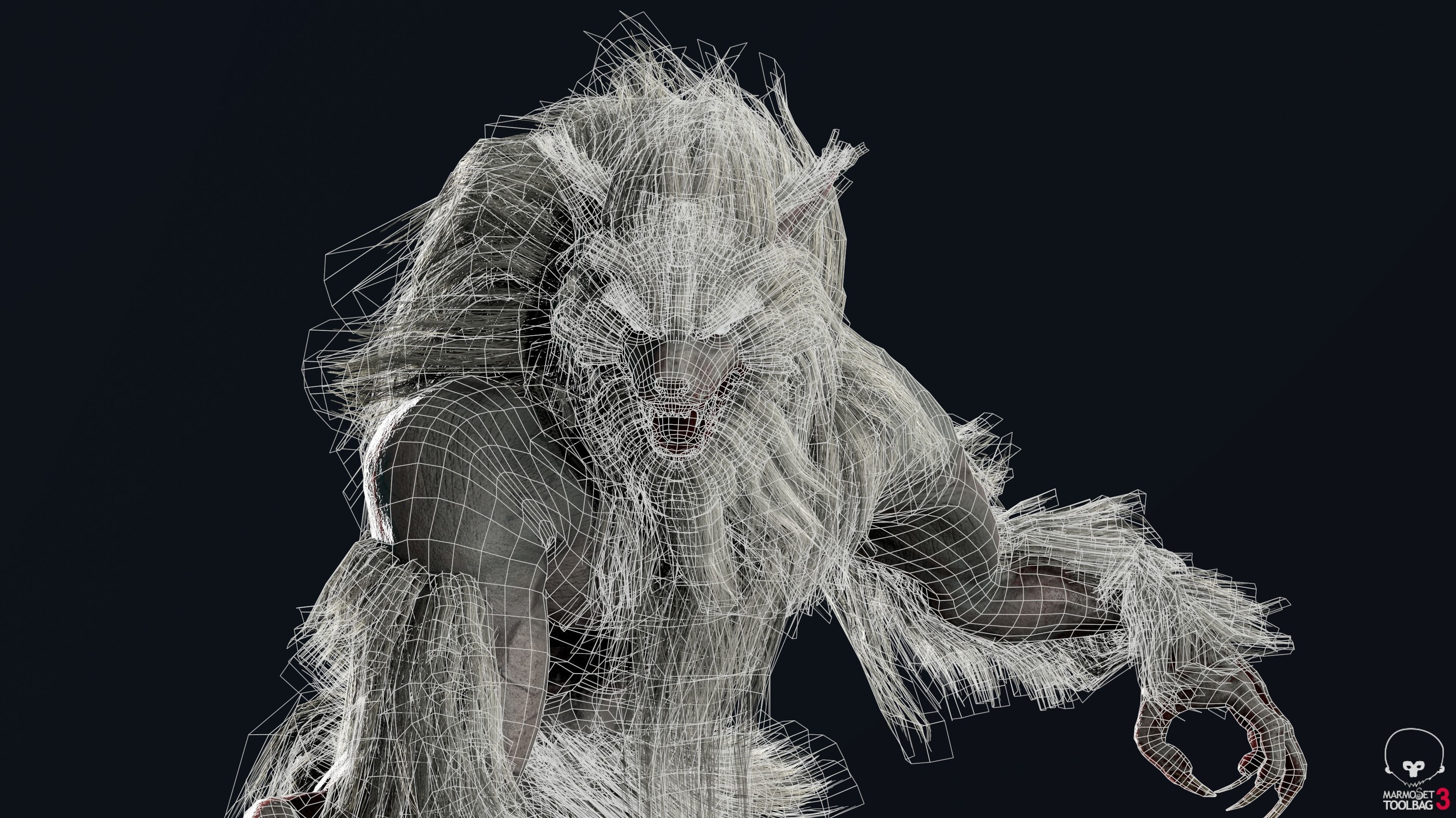 3D model Wolfman - Game Ready VR / AR / low-poly | CGTrader