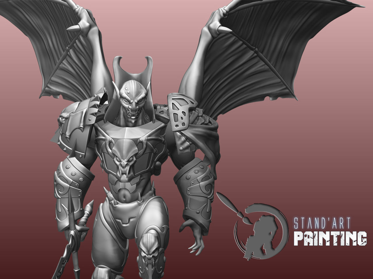 Space Vampire Lord 3D model | CGTrader