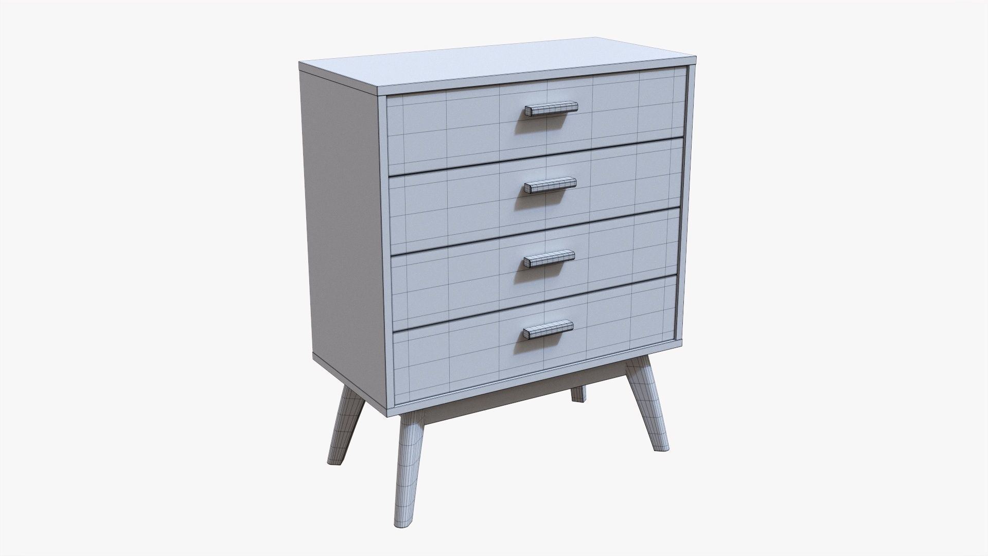 Chest of drawers 02 3D model | CGTrader