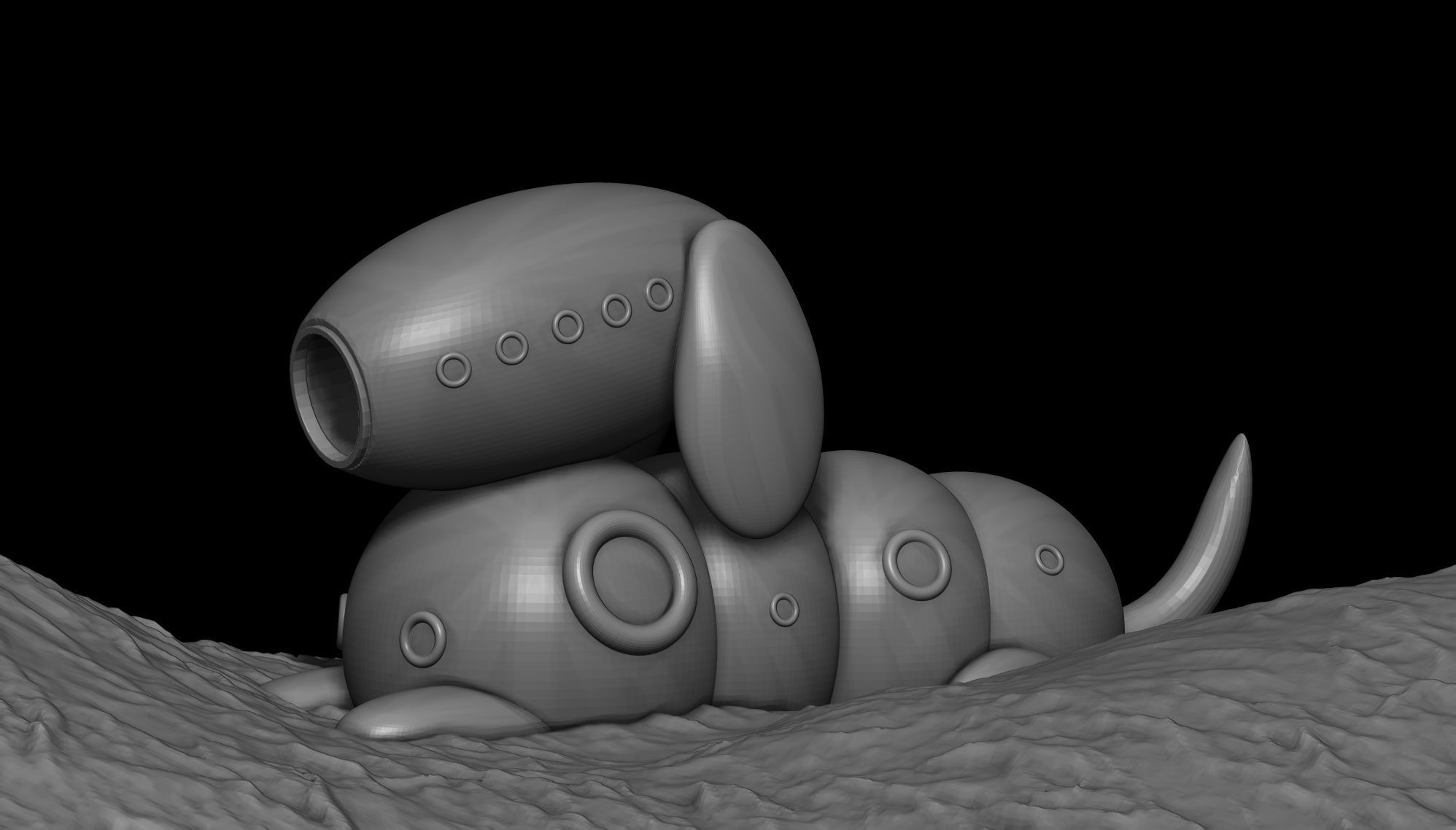 Majin Boo gordo Dragon Ball - Modelo de impresion 3D 3D model 3D ...