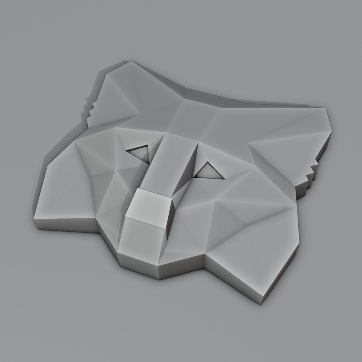 metamask fox 3d free 3D model 3D printable | CGTrader