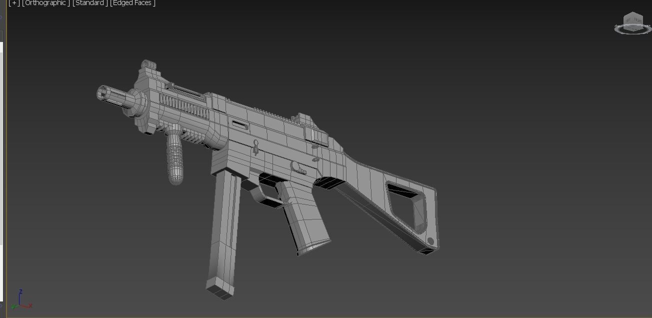 Ump5 Gun free VR / AR / low-poly 3D model | CGTrader