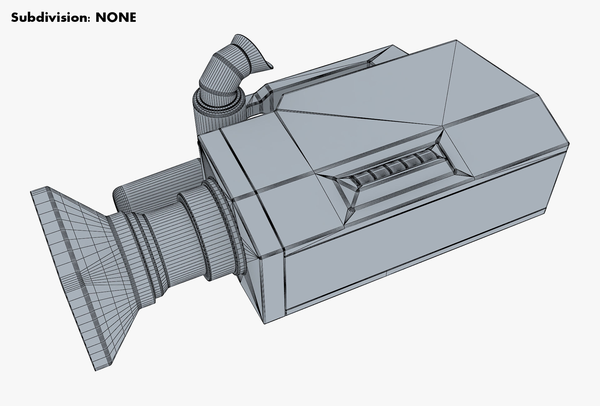 Simple Video Camera v 1 3D model | CGTrader
