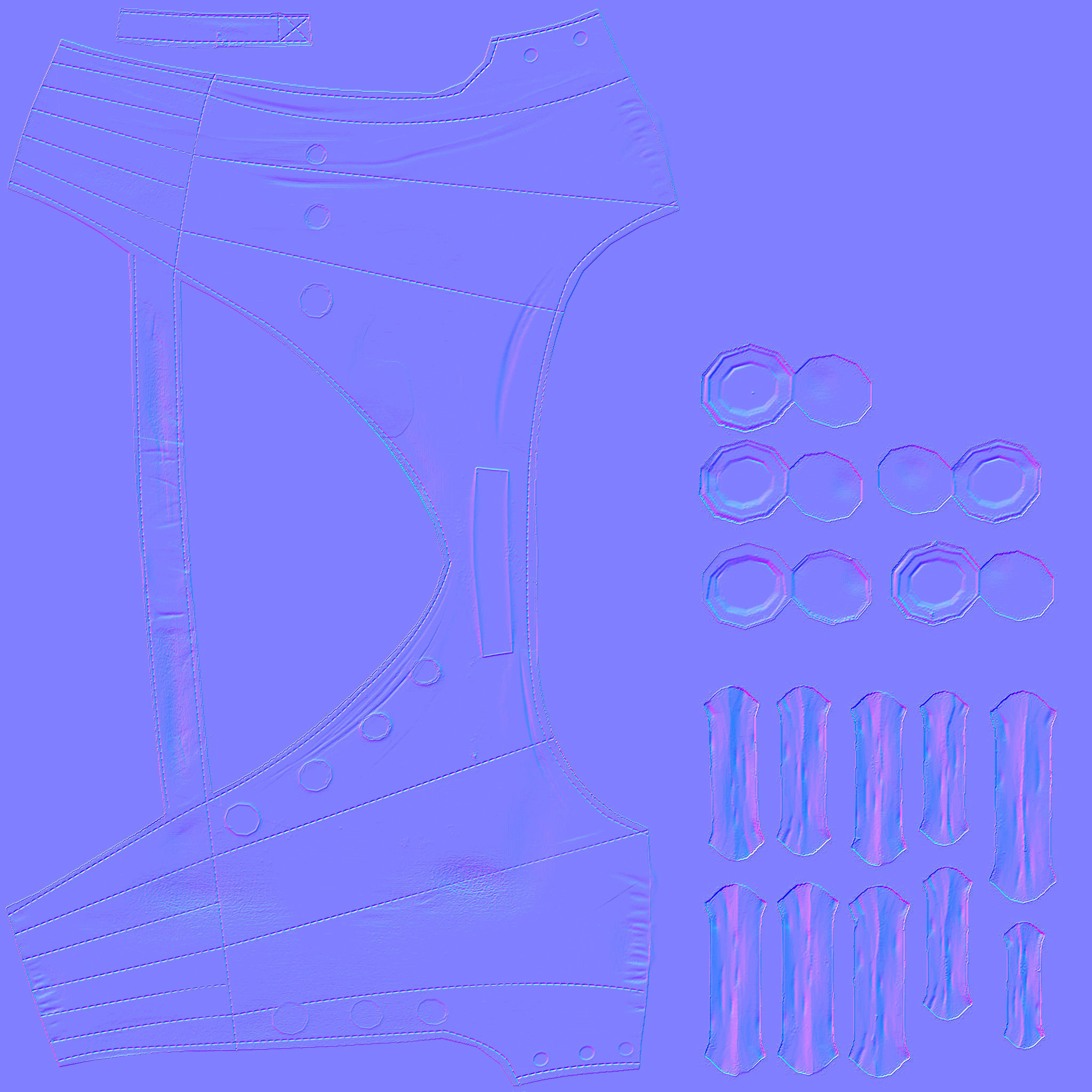 3D model Women Cryo Punk Top VR / AR / low-poly | CGTrader