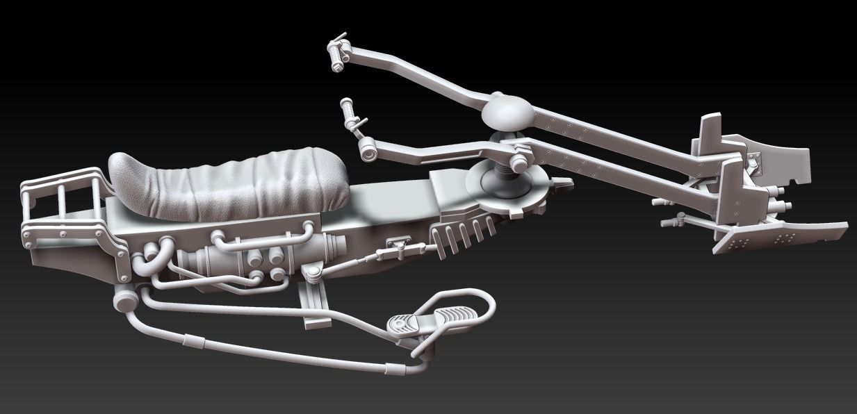 Mandalorian Swoop Bike 3D Print STL 3D model 3D printable | CGTrader