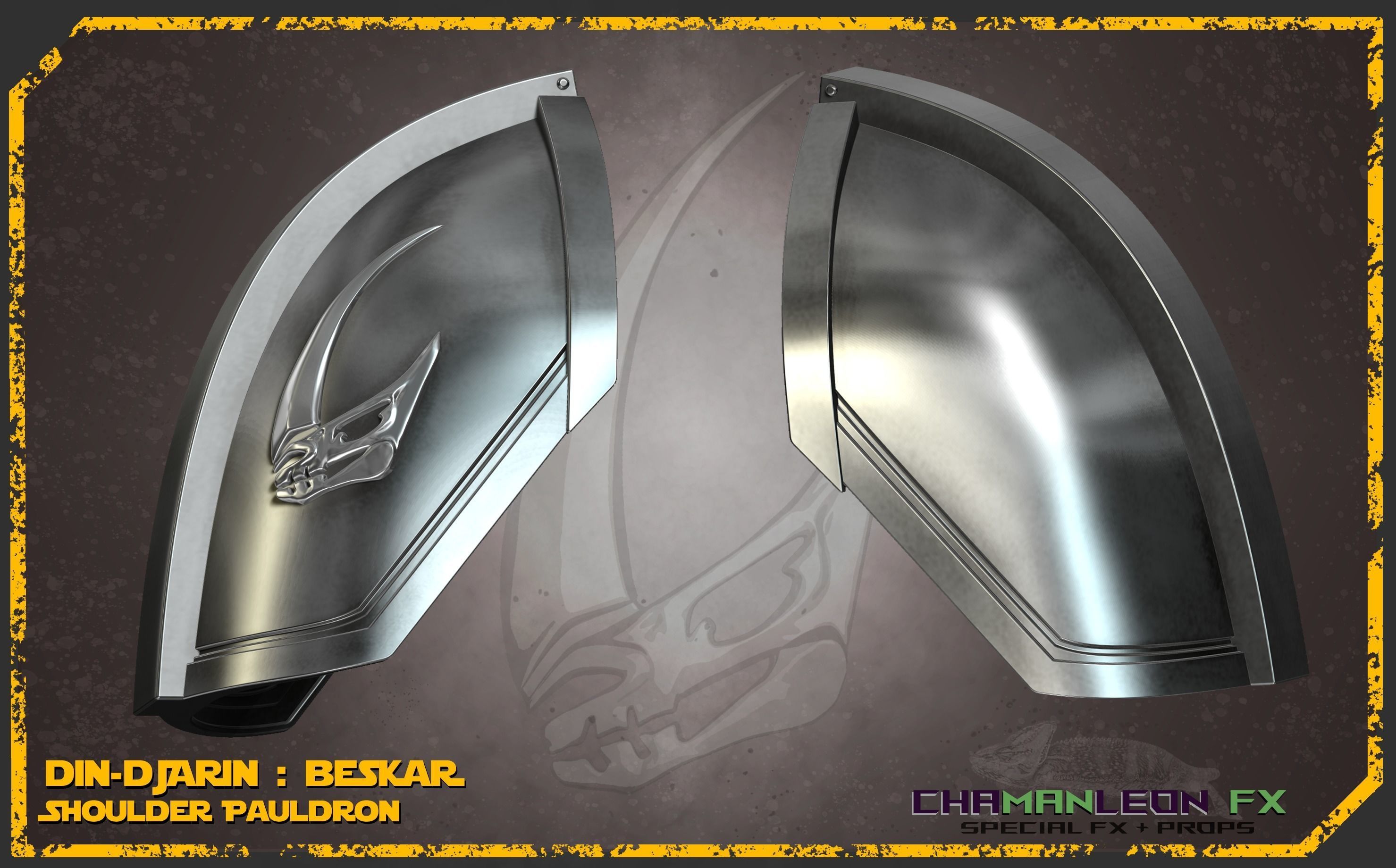 Din Djarin Mandalorian Beskar Armor Bundle Cosplay 3D model 3D ...